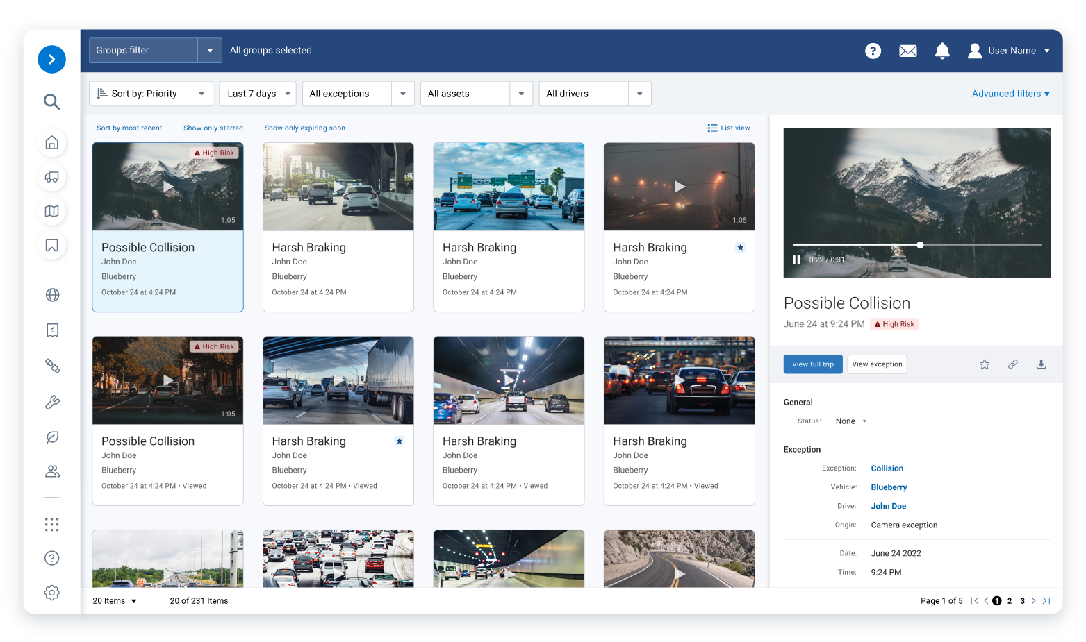Fleet Dash Cams for Trucks and Commercial Vehicles | Geotab